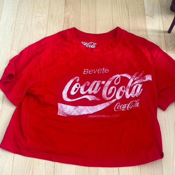Coca Cola | Tops | Coca Cola Crop Top | Poshmark